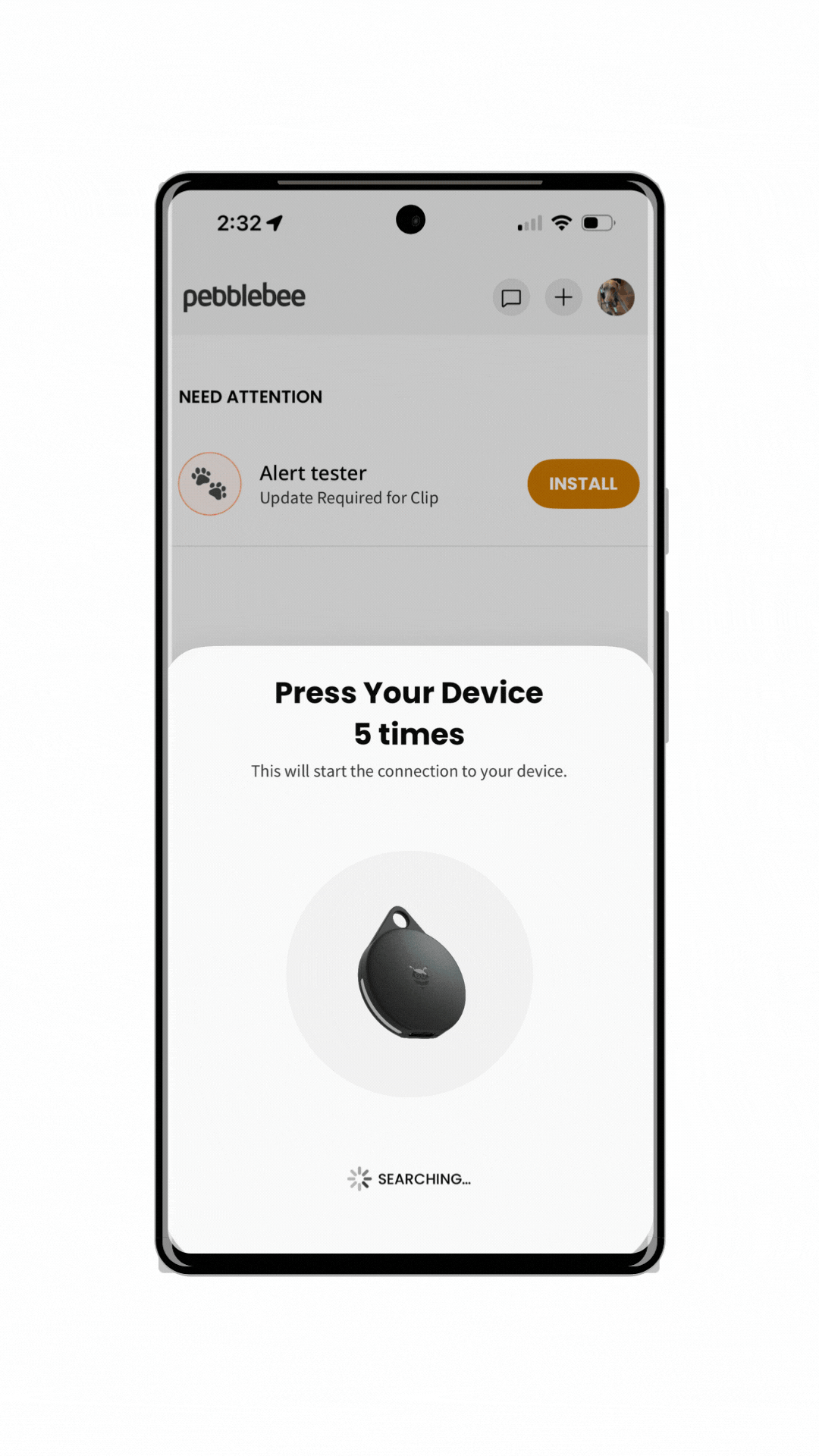 Set Up Pebblebee Clip, Card, or Tag